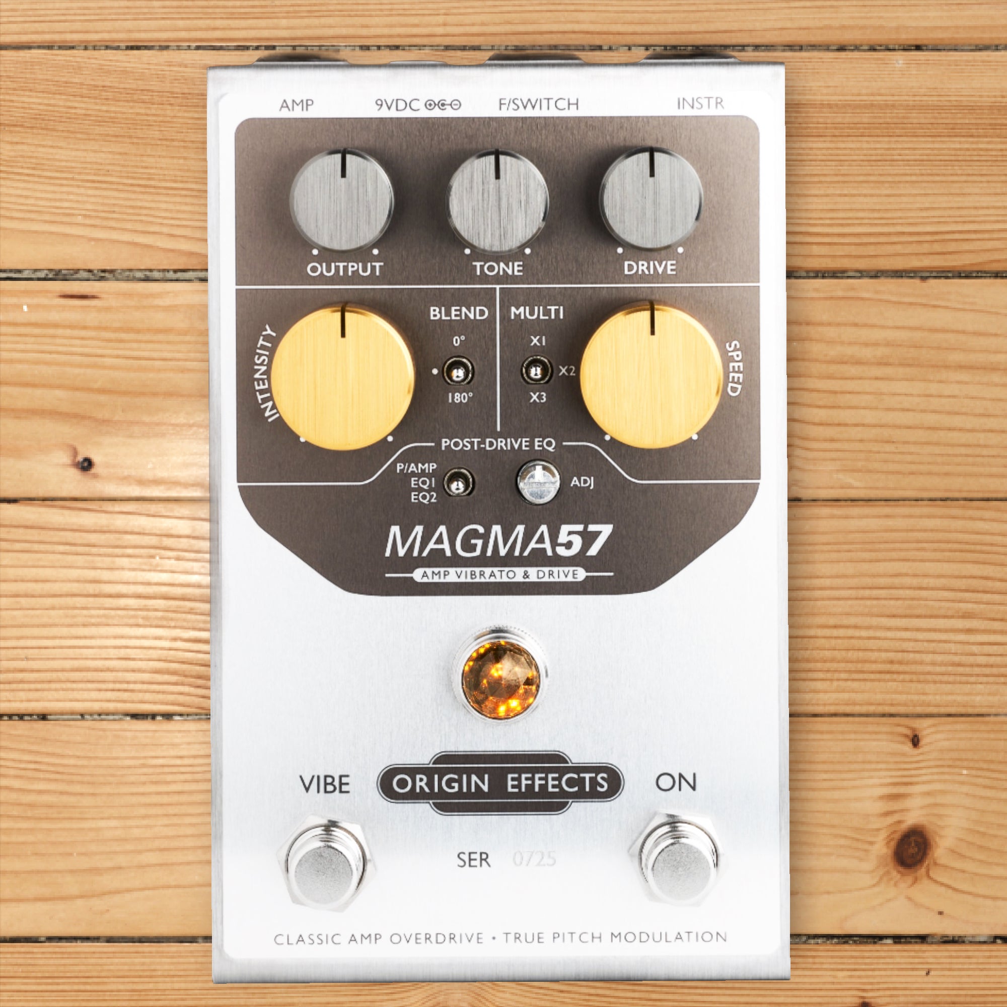 Origin Effects Magma 57 Amp Vibrato & Drive Pedal | Brush Creek Guitars