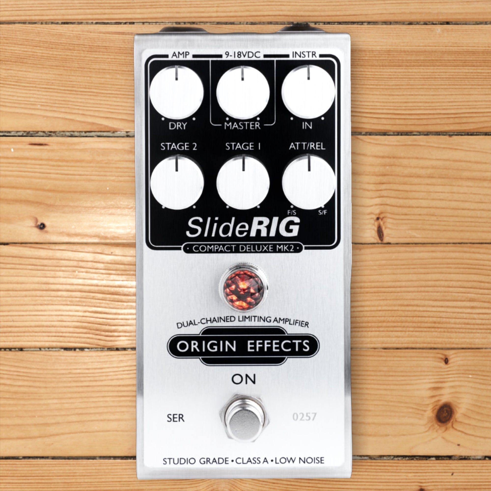 Origin Effects SlideRig Compact Deluxe MK2 Compressor Guitar Effects ...