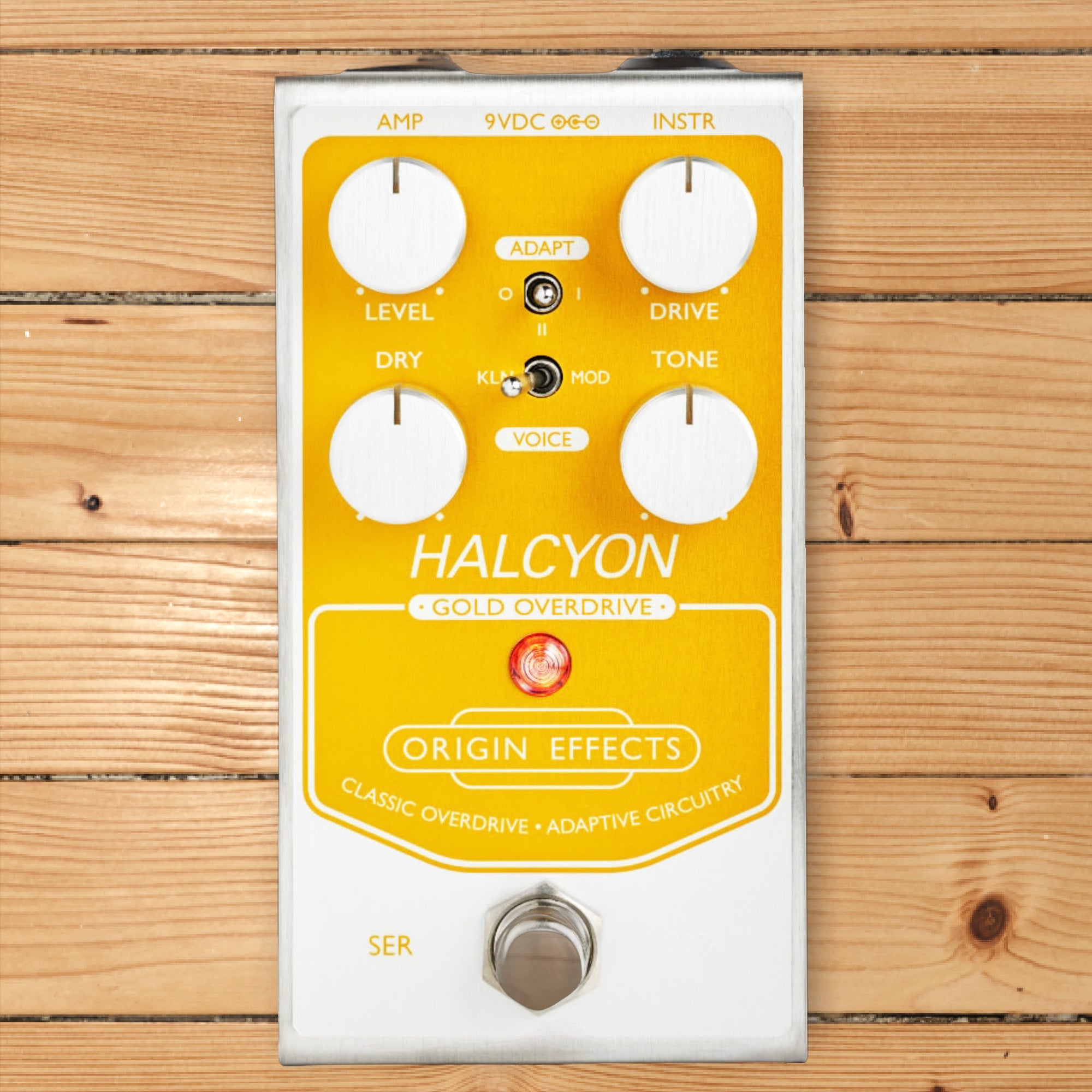 Origin Effects Halcyon Gold Overdrive Pedal | Brush Creek Guitars
